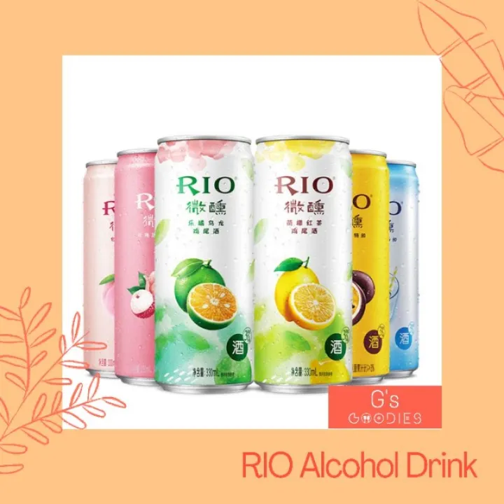 RIO Light Fruit Alcohol Drink Vodka Wine Brandy 3 330mL | Lazada PH
