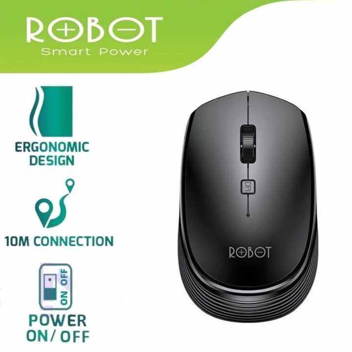 Mouse Wireless Robot M205 Laptop/Pc | Robot Mouse Wireless M205 ...