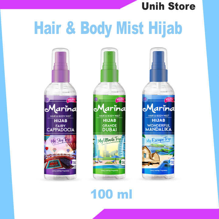 Marina Hijab Hair & Body Mist Cologne Grande Dubai / Fairy Cappadocia ...
