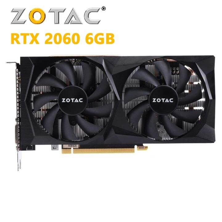 ZOTAC Geforce RTX 2060-6GD6 Graphic Cards GPU Map For NVIDIA RTX 20 ...