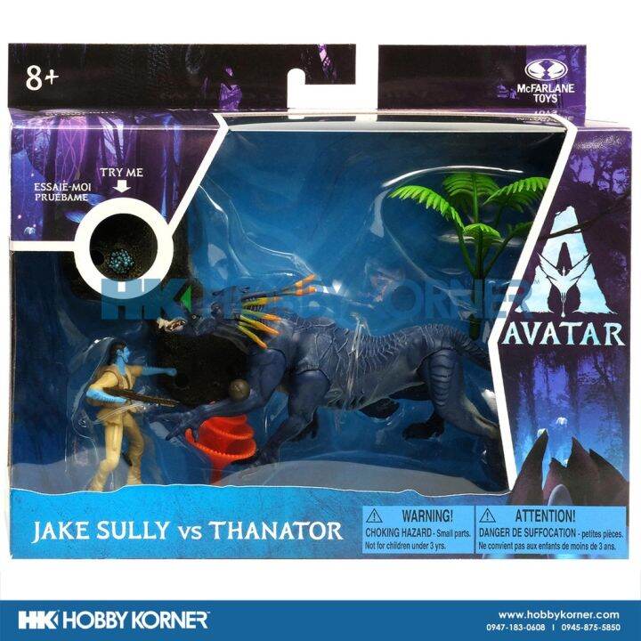 (IN STOCK) MCFARLANE TOYS Avatar 1 World of Pandora Jake vs Thanator ...
