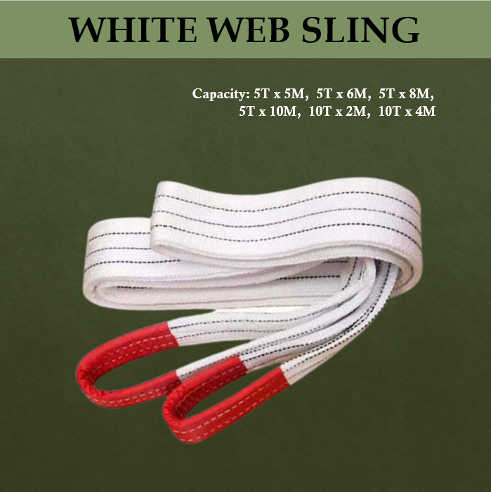 Web Lifting Belt 5T 10T Drive Belt Industrial Site Crane Traction ...