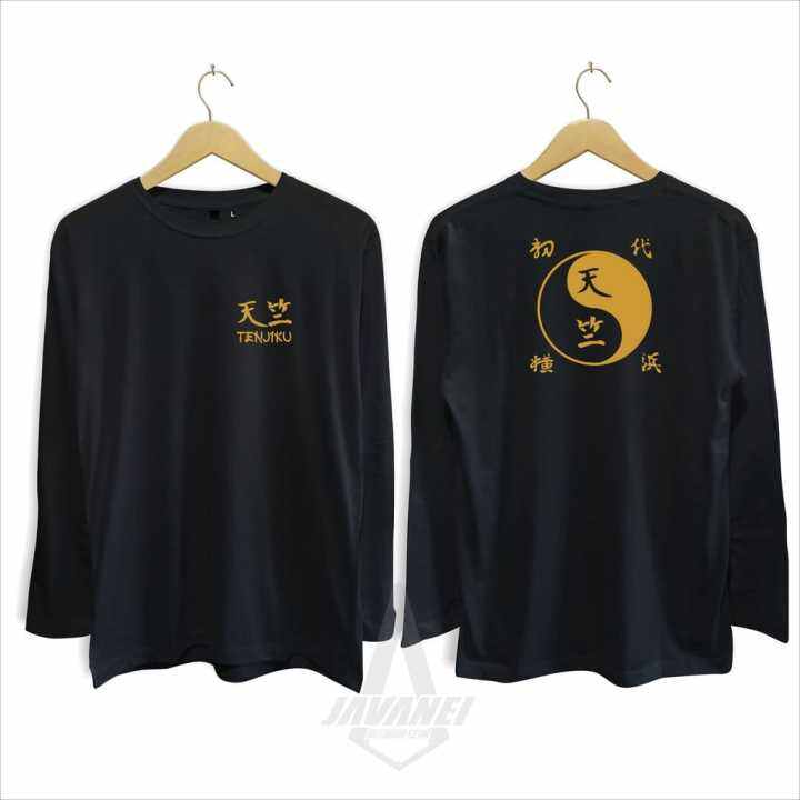 Kaos Tenjiku LENGAN PANJANG tokyo revengers / kaos Tenjiku Gang / kaos ... Kaos Tenjiku LENGAN PANJANG tokyo revengers / kaos Tenjiku Gang / kaos ...