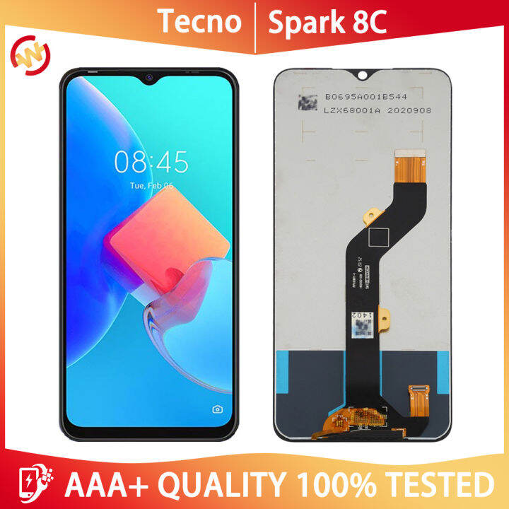 Tecno Spark 8C KG5k KG5j LCD Display Touch Screen Digiziter Assembly | Lazada PH