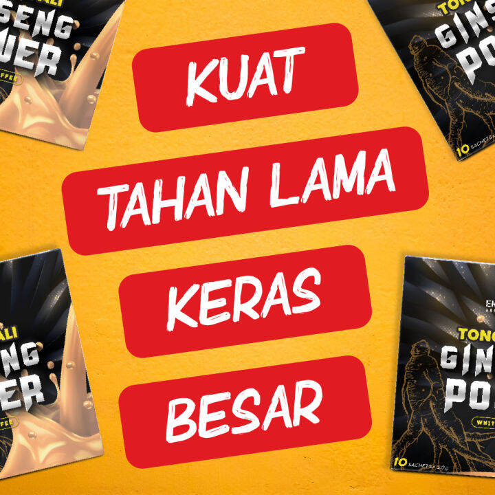 Kopi Tongkat Ali Ginseng Power Untuk Lelaki/ Rawat tenaga batin lelaki ...