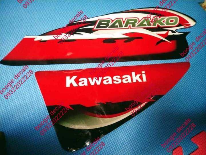 KAWASAKI BARAKO DECALS 2012 | Lazada PH