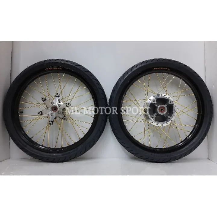 RS150 RIM TAKASAGO EXCEL ASIA 160x18 LIDI GOLD SATU SET | Lazada