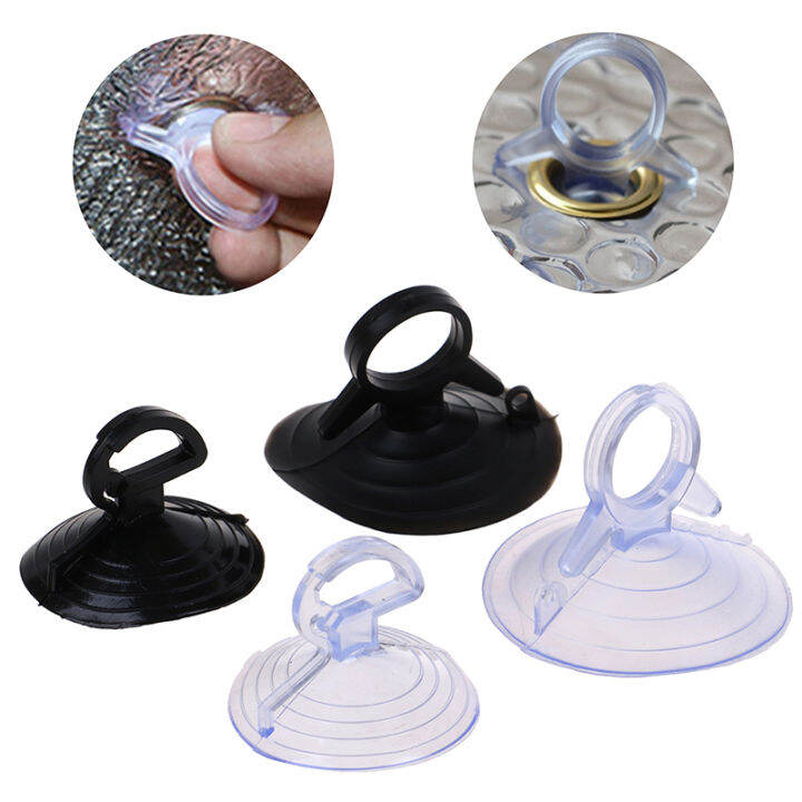 Graceful 35/45mm 10Pcs Rubber Suction Cup Suckers Hook Car Sunshade ...
