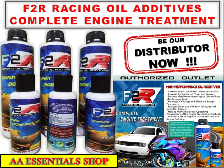 F2R Racing Oil Additives Complete Engine Treatment - 60 ml and 250 ml ...