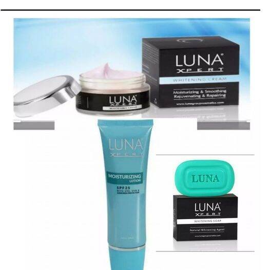 LUNA XPERT WHITENING CREAM 50 gm + SOAP + LOTION 100 ml preparation of ...