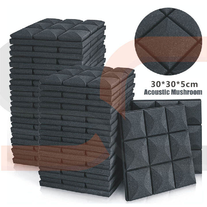 Sound Proof Wall Foam 30x30cm for recording Padding Foam Panels Studio ...
