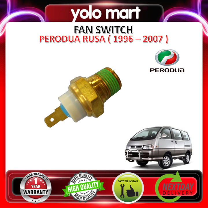 Perodua Rusa 】 Fan / Thermo Cooling Temperature Switch - Thermo ...