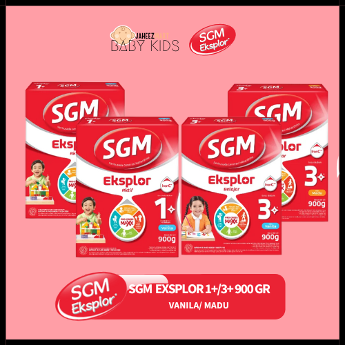 SGM Eksplor 1+/3+ Vanila/Madu 900 gr | Lazada Indonesia