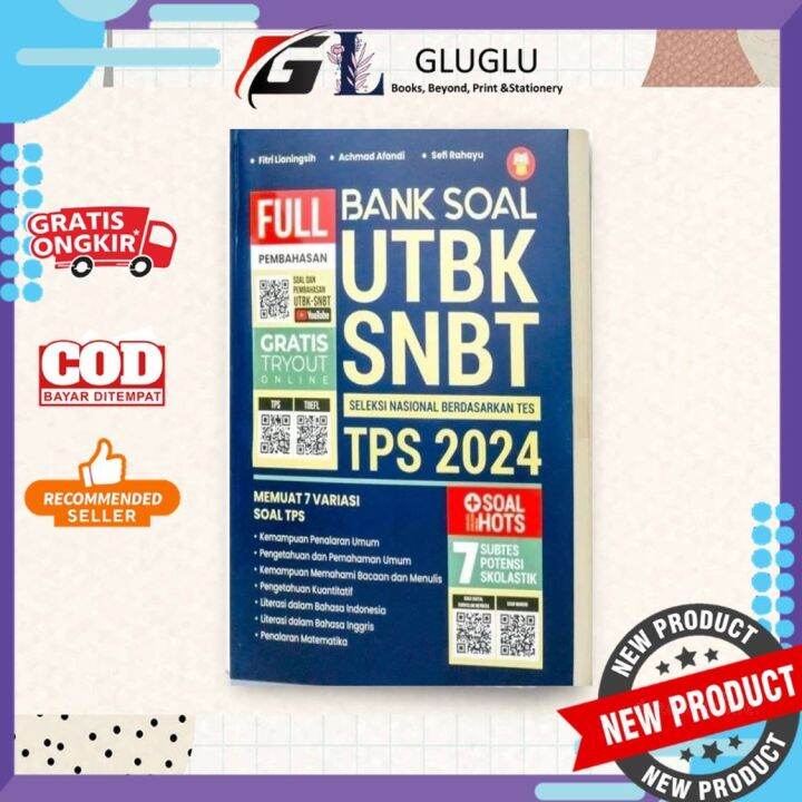 BUKU BANK SOAL UTBK SNBT TPS 2024 TERBARU (b5) | Lazada Indonesia