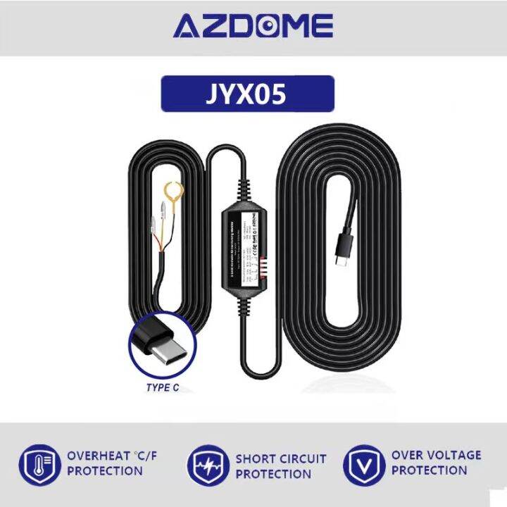 AZDOME JYX05 Hardwire Kit for M27S/M560 Dash Cam | Lazada PH