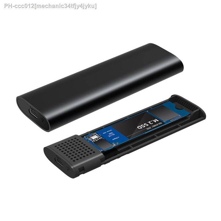 M2 SSD Case NVMe SATA USB 3.1 Gen 2 10Gbps M.2 SSD Enclosure Aluminum ...