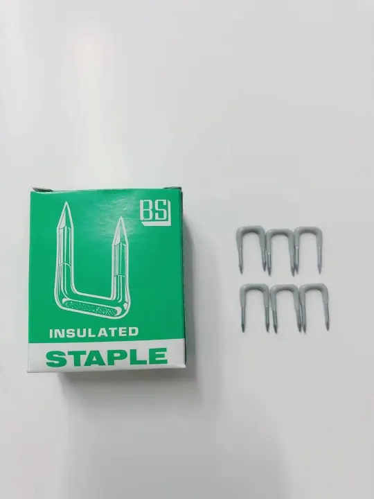 Insulated Staple Billionstar Wire No.3/4 100pcs for box | Lazada PH