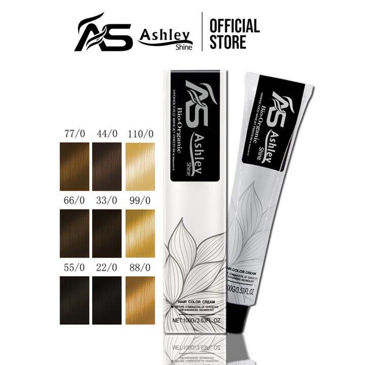 Ashley Shine Bio-Organic Hair Color (Intense Natural/0) AS-R801 | Lazada PH