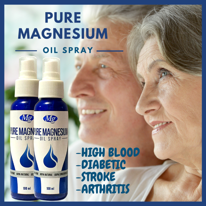 MAGNESIUM Oil Spray 100ml [1 BOTTLE ] 100% AUTHENTIC & EFFECTIVE | FDA ...