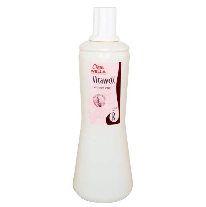 Wella Professional Vitawell Permanent Wave Lotion for Resistant Hair (R ...
