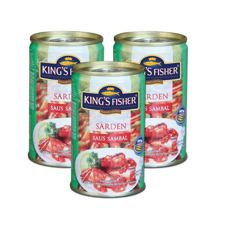 King's Fisher Sarden Dalam Saus Sambal - Tomat 155 gram | Lazada Indonesia