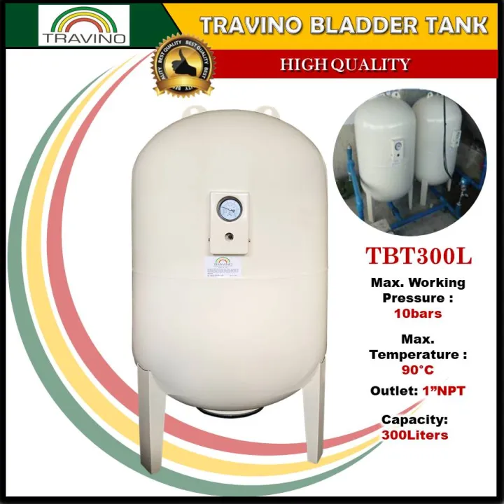 TRAVINO 300L Bladder Tank TBT300 Genuine Heavy Duty High Quality Water ...