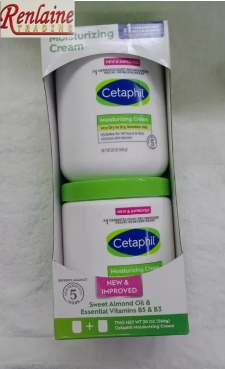 CETAPHIL MOISTURIZING CREAM TWIN PACK 20 oz | Lazada PH