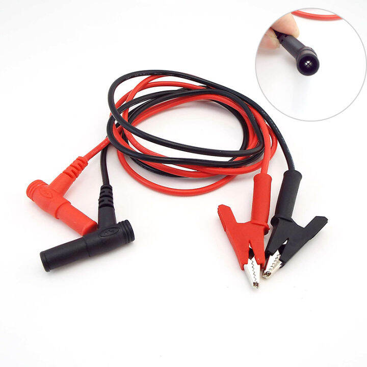 20A Alligator Crocodile Clip To 4Mm Banana Plug Test Lead Cable ...