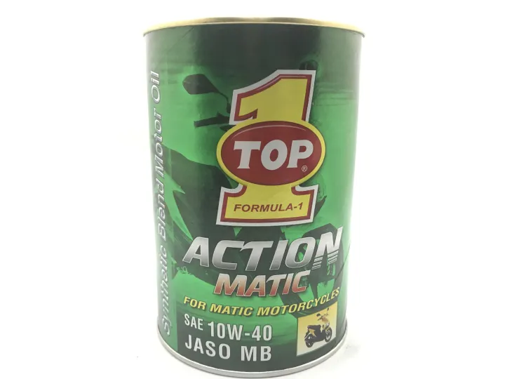 Top 1 Action Matic SAE10W-40 for Scooter 1 Liter | Lazada PH