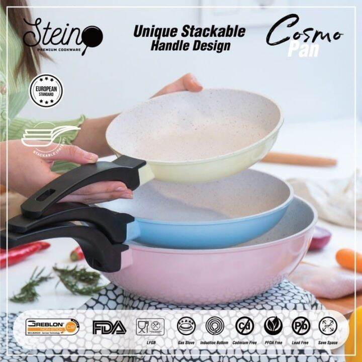 Panci Set Stein Cookware Cosmo Pan Steincookware CosmoPan | Lazada Indonesia