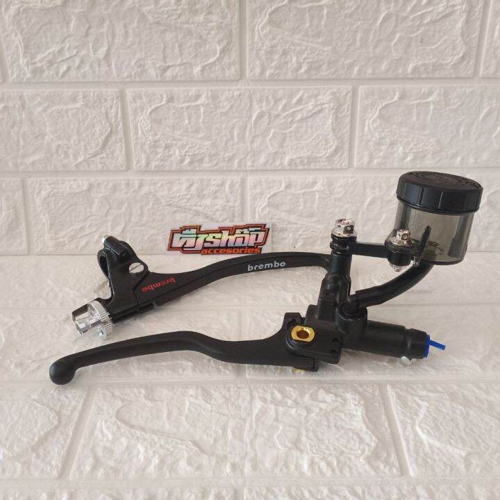 Master rem brembo klasik kiri kopling lengkap dg botol big braket baut ...