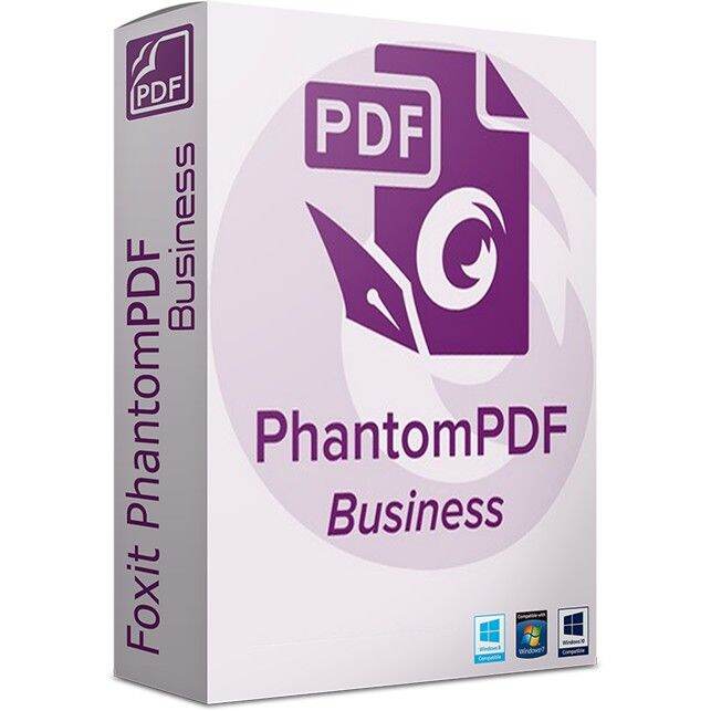 New Foxit Phantompdf Business โปรแกรมอ่าน แก้ไข แปลงไฟล์ Pdf