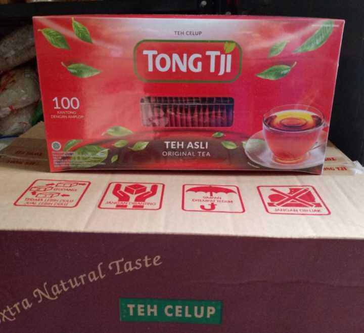Tong Tji Teh Celup Asli Box (100 Sachet x 2gr) | Lazada Indonesia