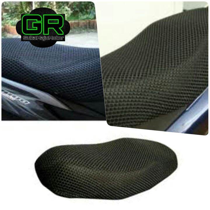 Jaring Jok motor model jaring black hitam sarung jok motor jaring ...