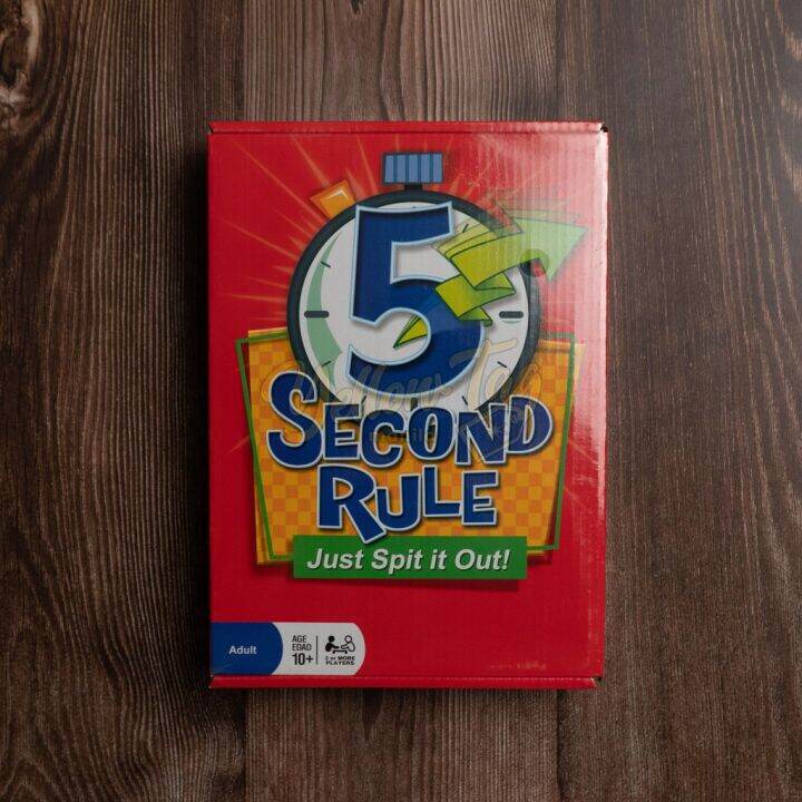⚡ 5 Second Rule – Just Spit It Out! Card Game⚡ | Lazada PH