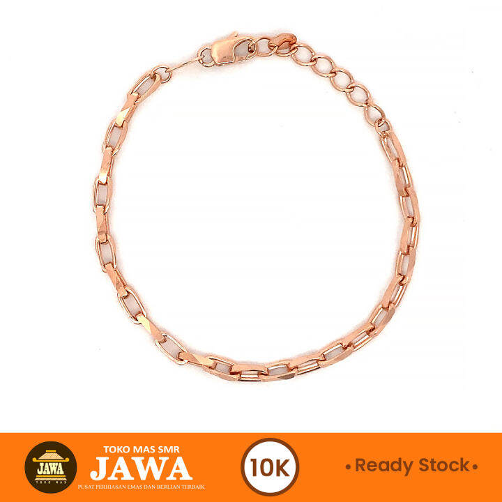 Gelang Bracelet Emas Korea Chain Kadar 10K Toko Mas Jawa | Lazada Indonesia