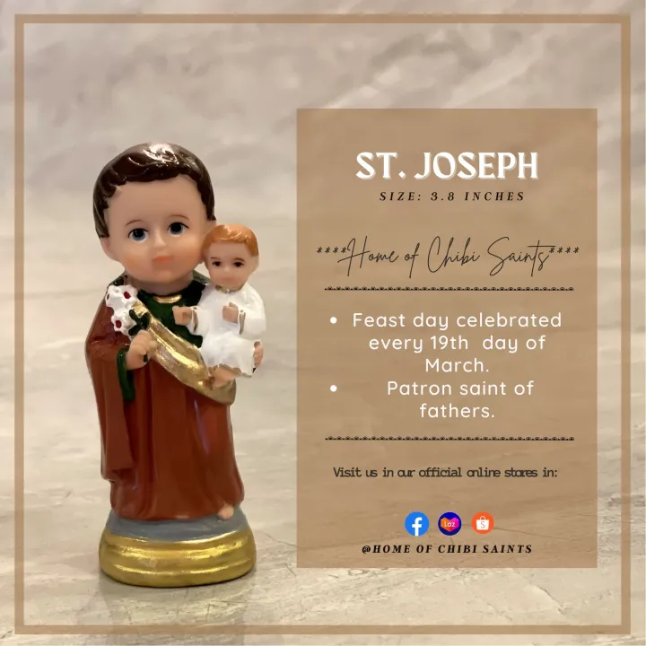 Chibi Saint - St. Joseph | Lazada PH