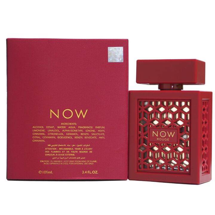 Lattafa Rave Nardo Red perfume For Men 100ml | Lazada