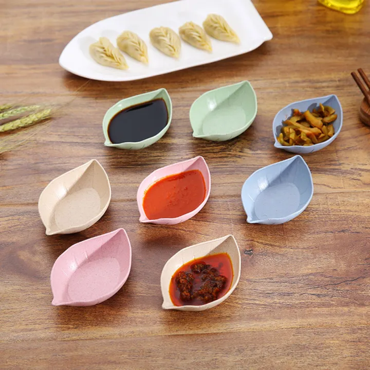 Leaf Saucer Sauce Saucer Small Snack Plate Home Leaf Shaped Kitchen ...