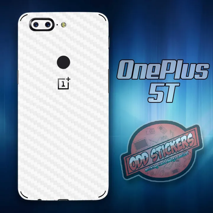 Oddstickers Skin Wrap Cover for Oneplus 5T back only (carbon fiber ...