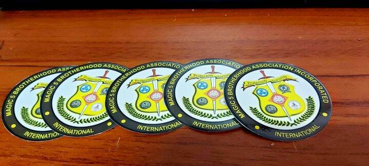 MAGIC 5 BROTHERHOOD M5 FRATERNITY VINYL STICKER | Lazada PH