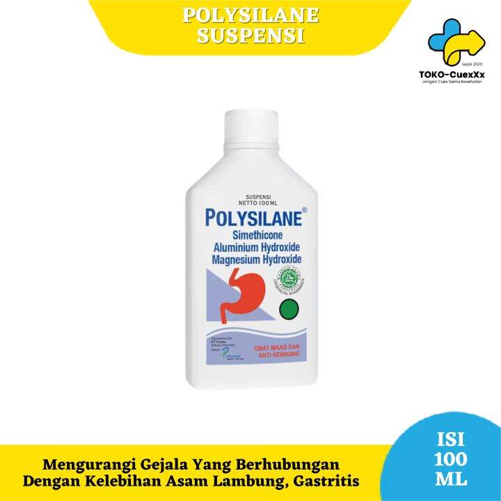Polysilane Sirup 100ml | Lazada Indonesia