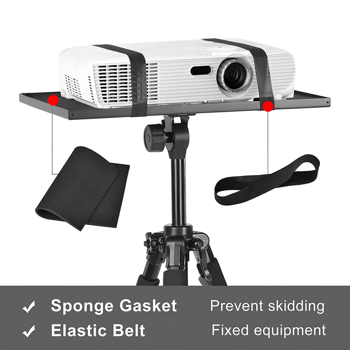 Projector cket Tripod Stand Mount Utility Shelf Steel Sound Card Tray ...