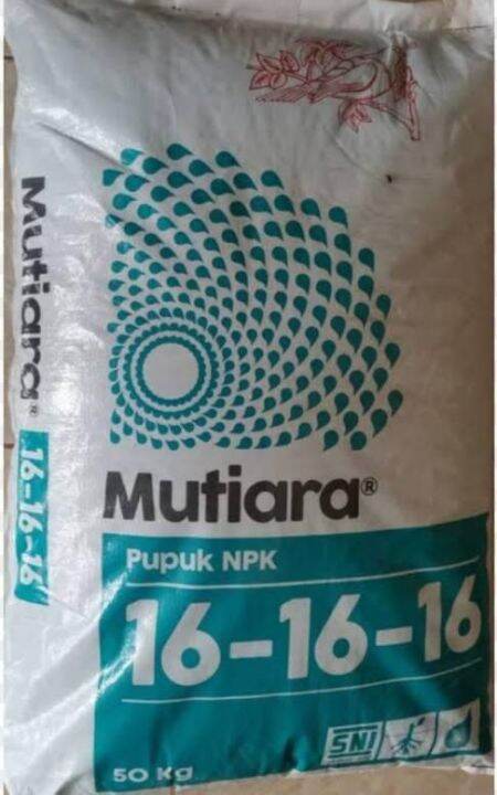 Pupuk NPK Mutiara 16-16-16 50 Kg | Lazada Indonesia