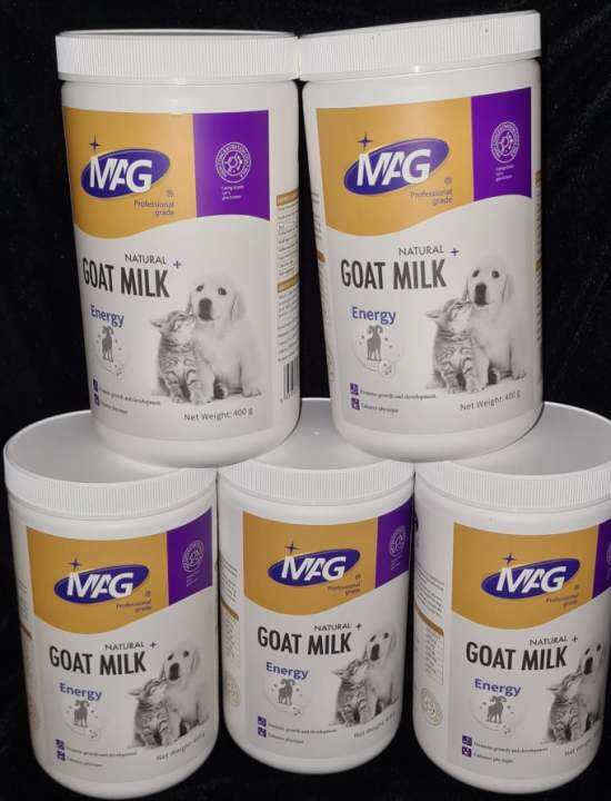 MAG GOATS MILK FOR DOG AND CATS 400G. 800g. and 100g. | Lazada PH