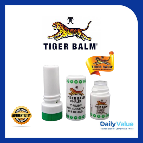 Tiger Balm 2 in 1 Inhaler, relieve nasal congestion | Lazada PH