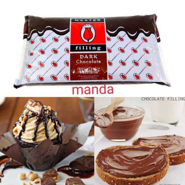 Tulip choco filling dark chocolate selai coklat | Lazada Indonesia