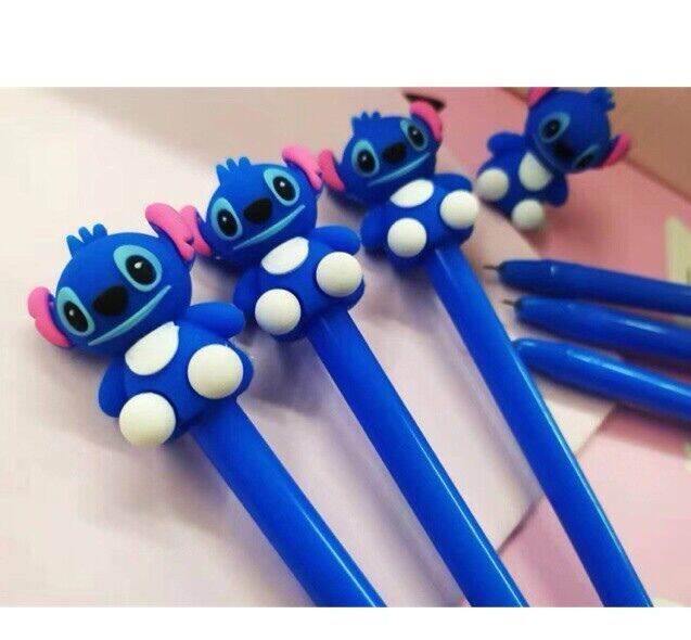 Stitch 12pcs black ink gel pen / sign pen #8721 | Lazada PH