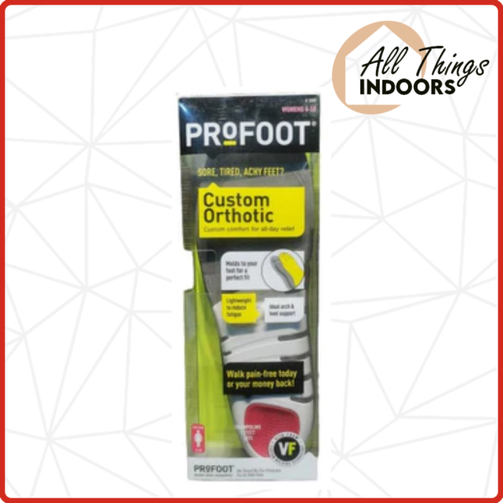 Profoot Custom Insole with Vita-Foam, Women's 6-10, 1 Pair | Lazada PH