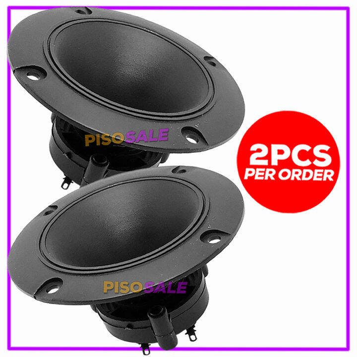 2PCS Piezo Round Tweeter 500W Heavy Duty | Lazada PH